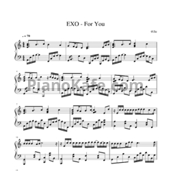 EXO-CBX — Все ♫ ноты на PianoKafe.com ☕